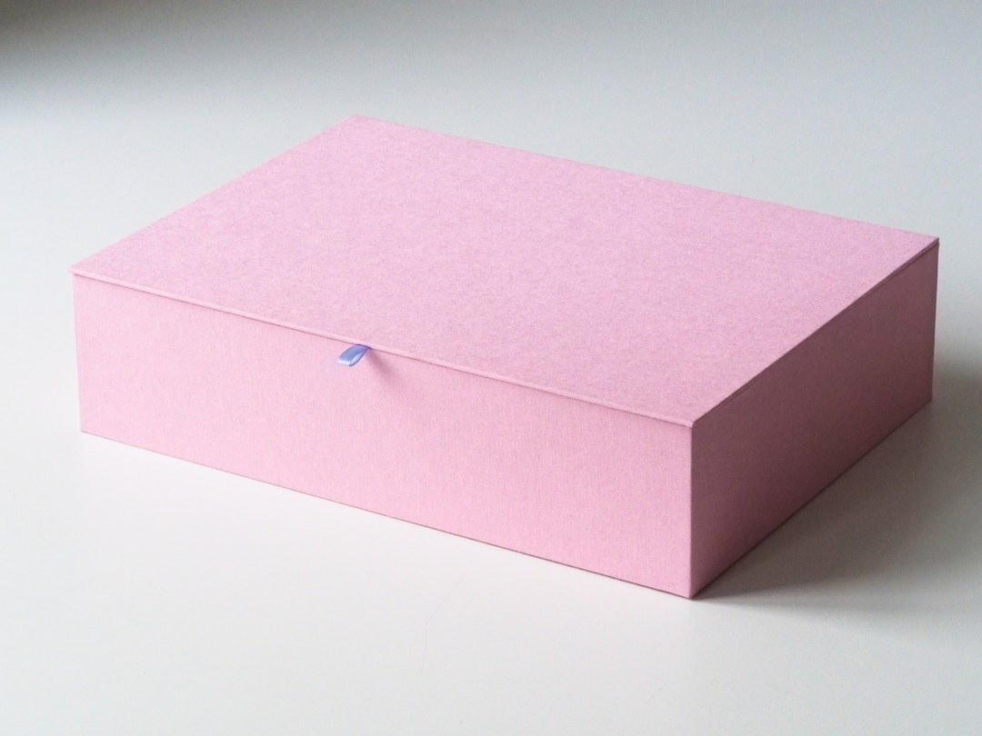 Handmade Rectangular Box With Hinged Lid, Storage Box, DIN A4 - Etsy