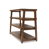 TIMBERNATION Walnut Stack Rack With 3 Round Posts - Etsy Canada