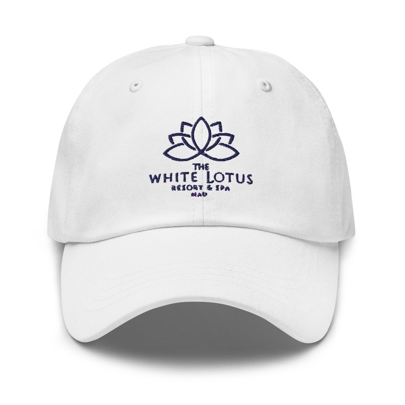White Lotus Embroidered Hat | White Lotus Maui | Maui Vacation ...
