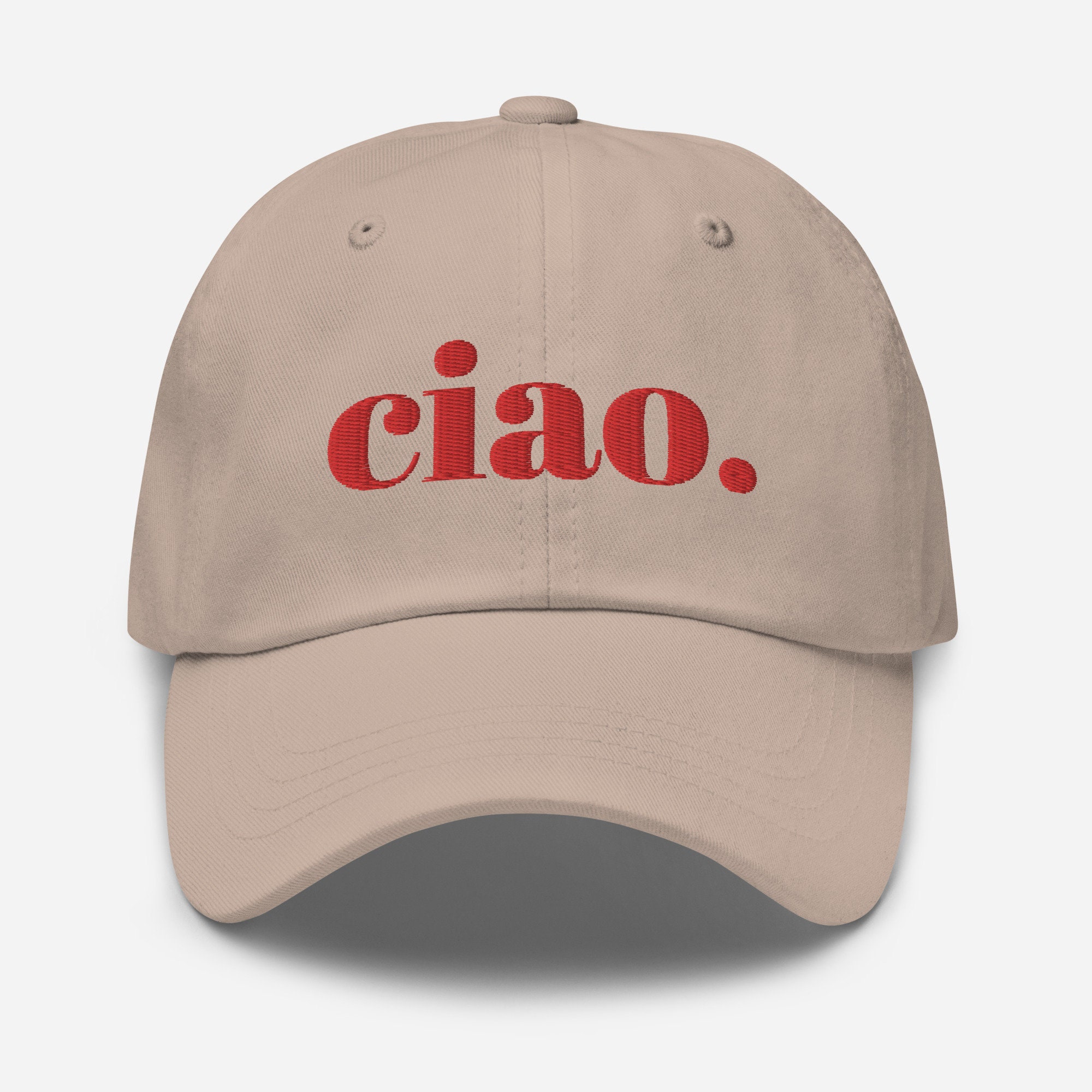 Embroidered Ciao Hat more Colors Travel Hat Chic Hat Baseball Hat ...