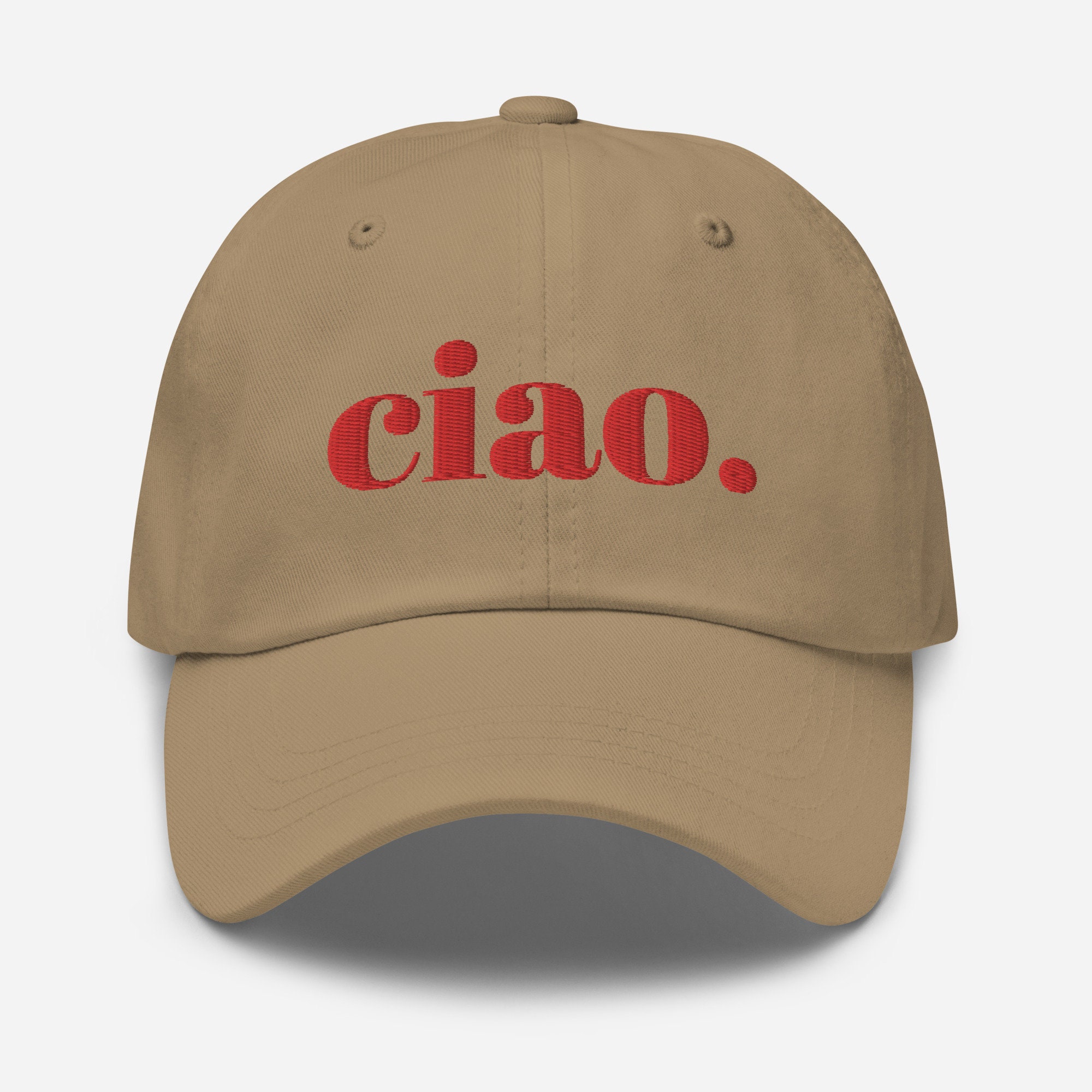 Embroidered Ciao Hat more Colors Travel Hat Chic Hat Baseball Hat ...