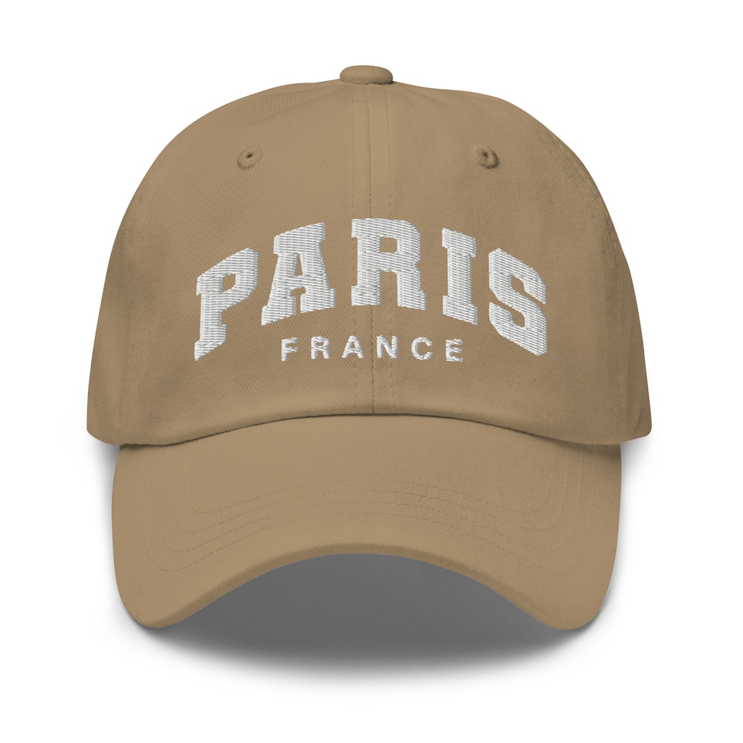 Embroidered Paris Baseball Hat more Colors Paris France Hat Chic Hat ...