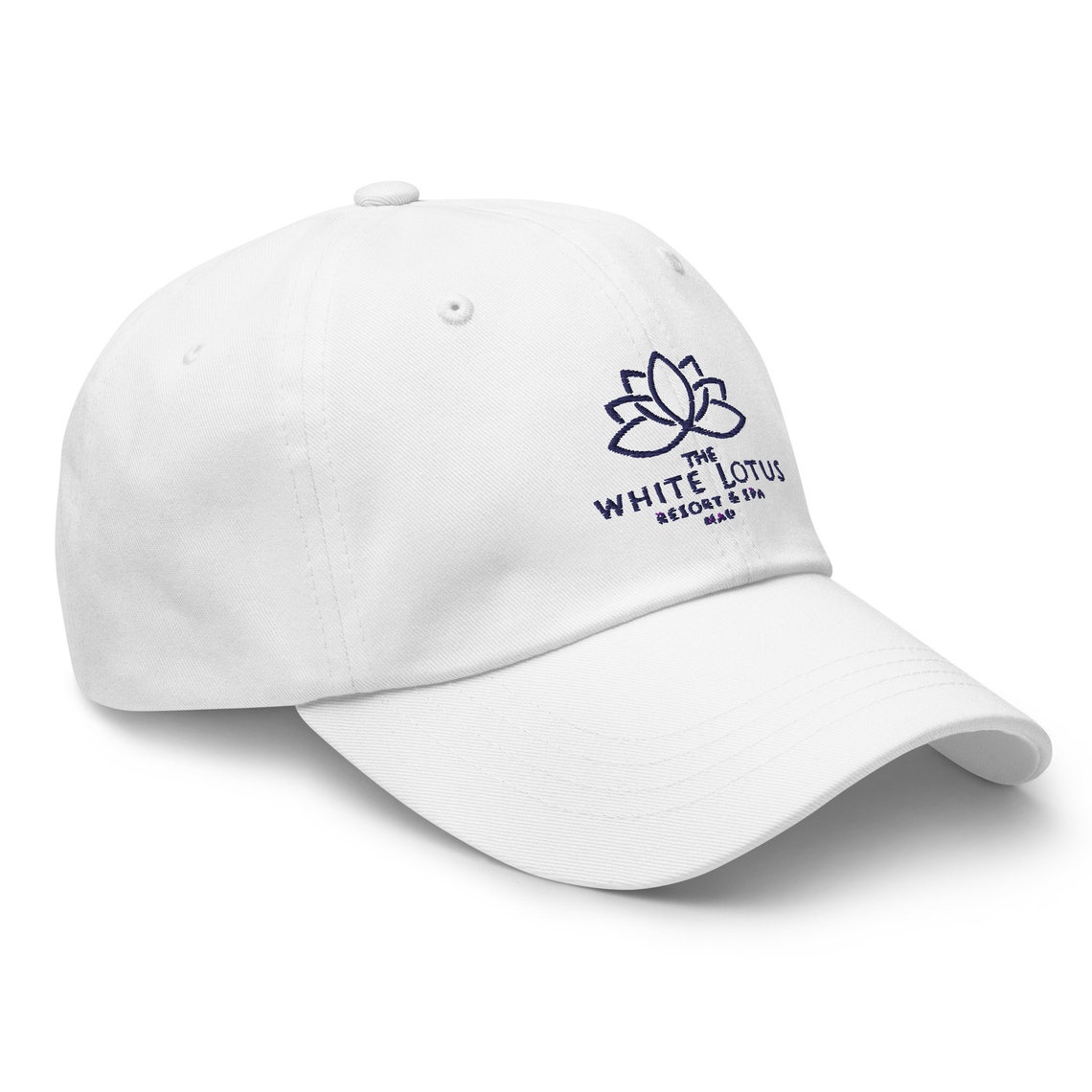 White Lotus Embroidered Hat | White Lotus Maui | Maui Vacation ...