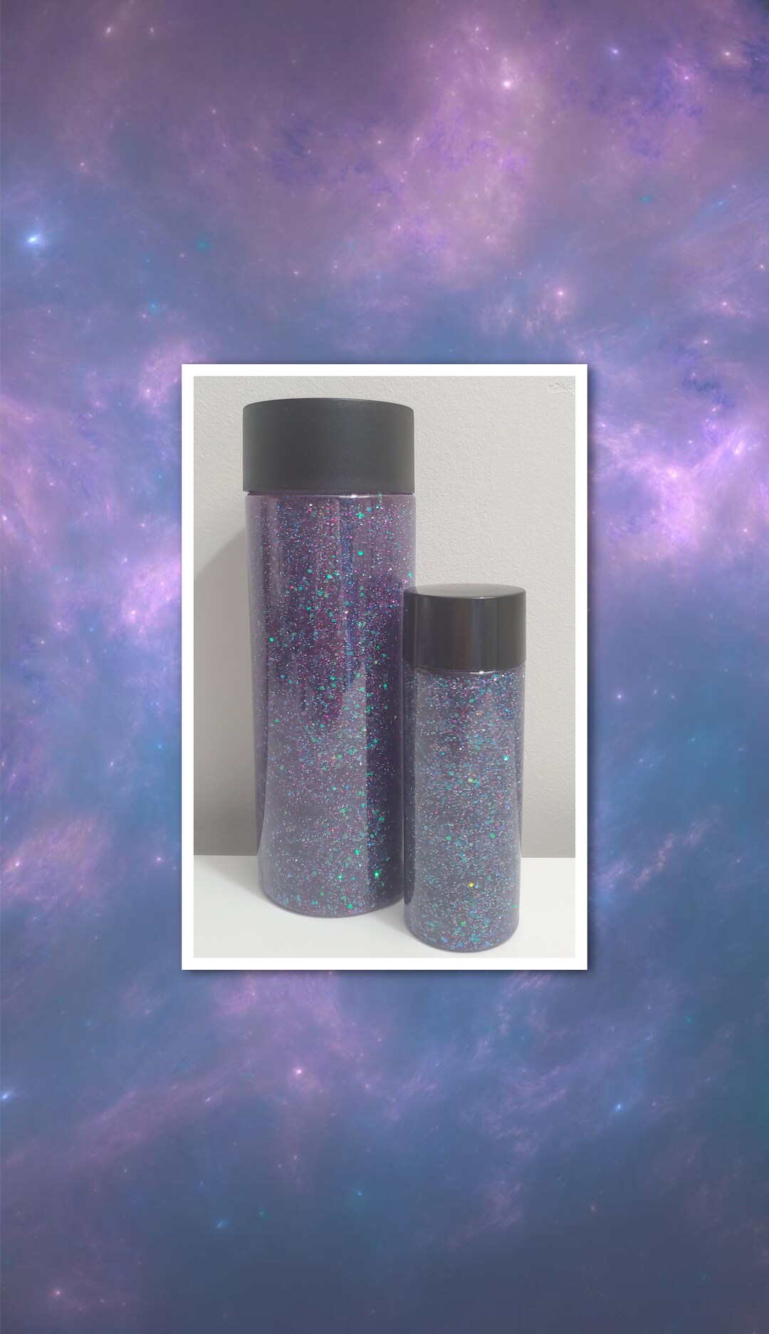 Galaxy Glitter Jar, Calming Sensory Bottle, Mind Jar - Etsy