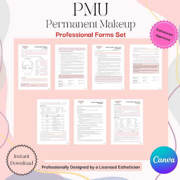 Pmu Consent Form - Etsy