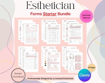 Esthetician Consent Bundle - Etsy