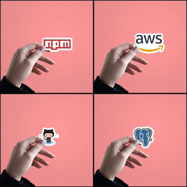 100 Pcs Programming Sticker Pack, Coding Stickers, Software Stickers ...