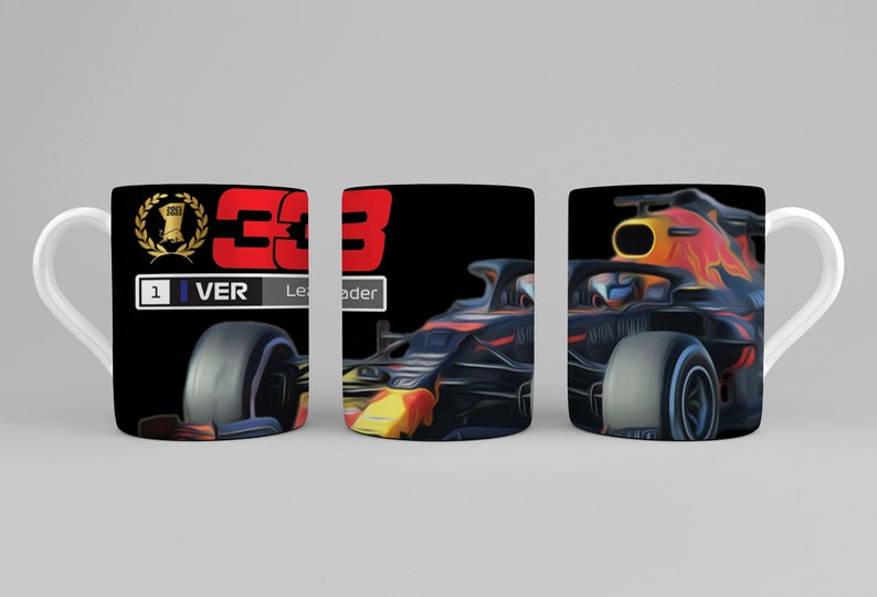 Racing Driver World Champion Borderless Mug - Etsy