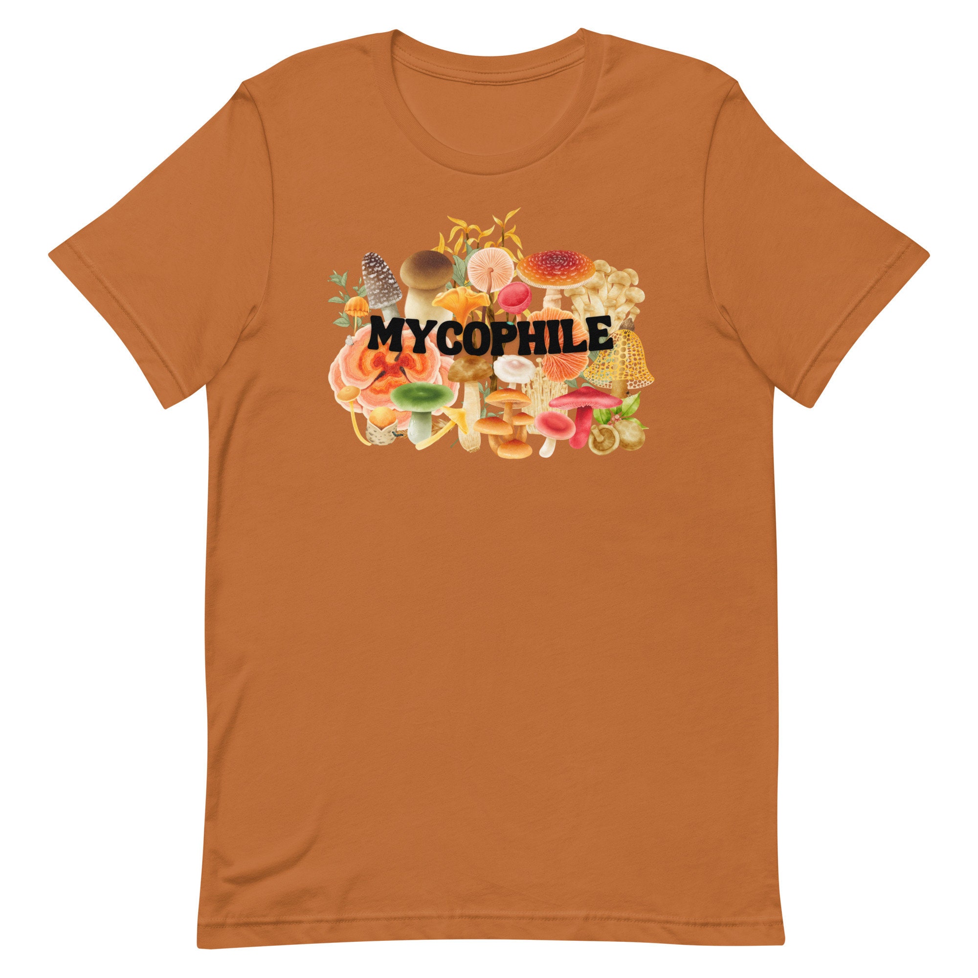 Mycophile Unisex Tee | Mushroom Maniac | Fungi Fanatic | Mycology Nerd ...