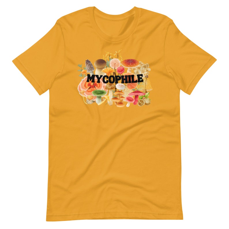 Mycophile Unisex Tee Mushroom Maniac Fungi Fanatic - Etsy