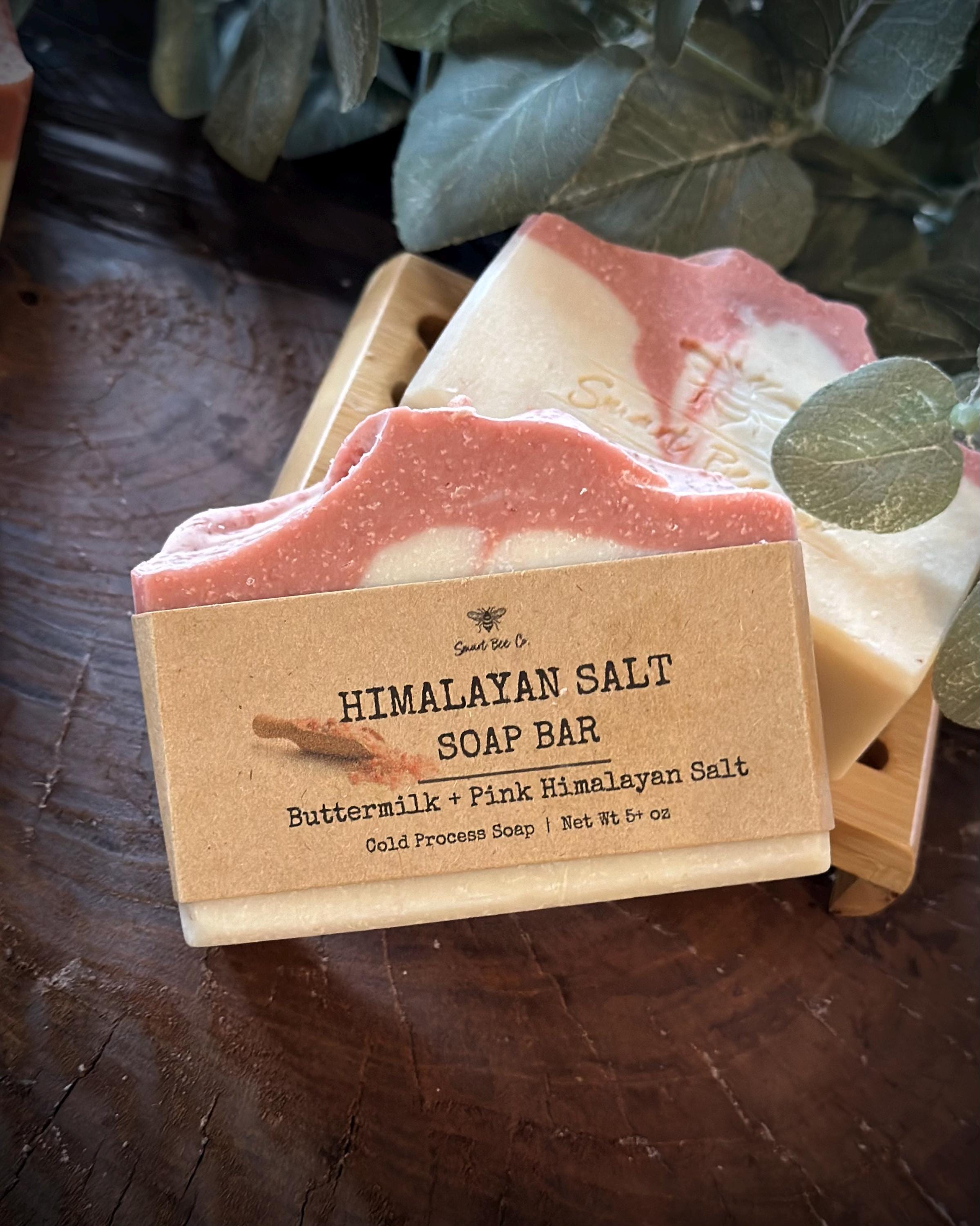 Himalayan Pink Salt Soap Bar - Handmade - Cold Process - Rose Clay ...