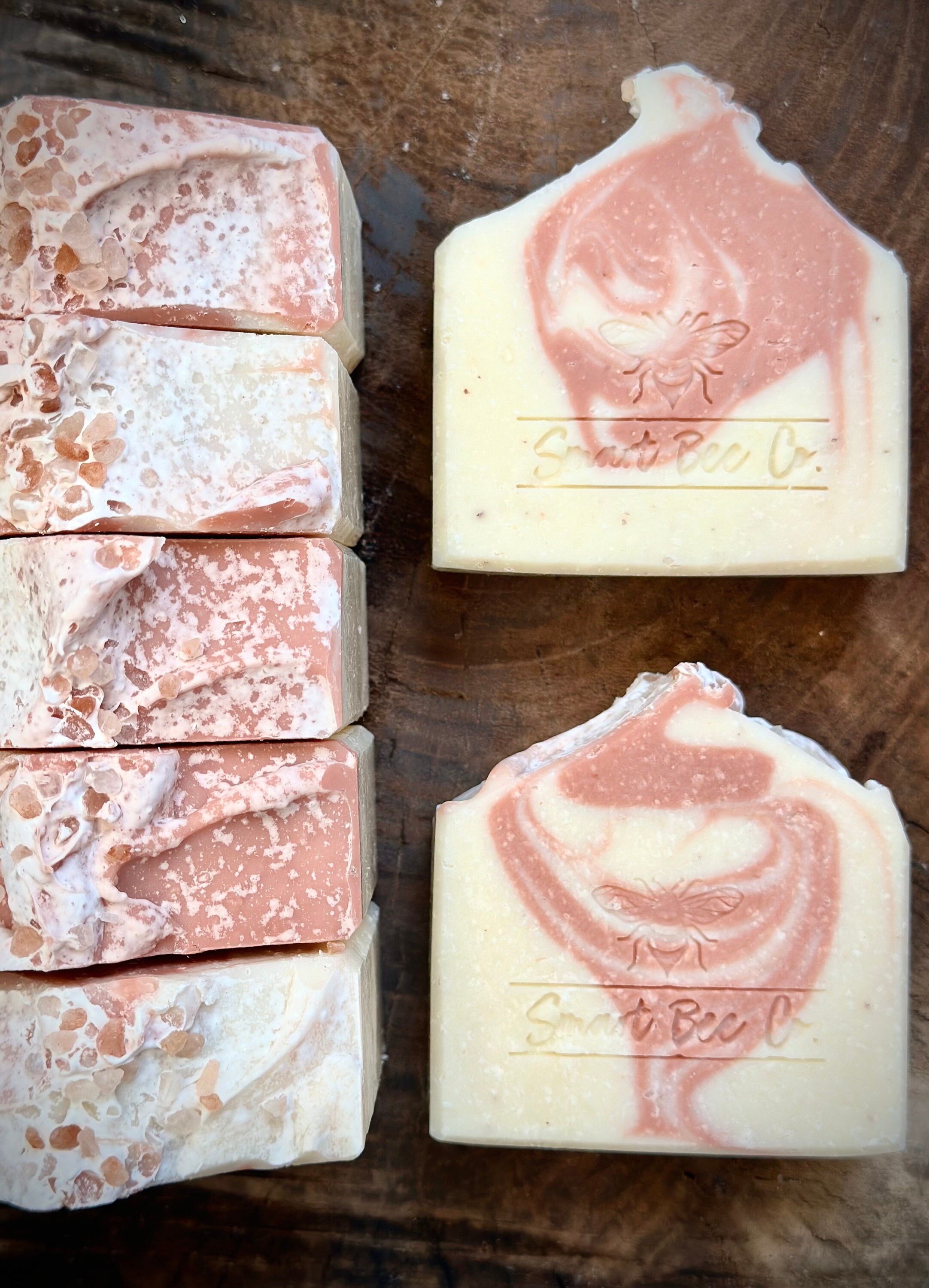 Himalayan Pink Salt Soap Bar Handmade Cold Process Rose Clay Buttermilk ...