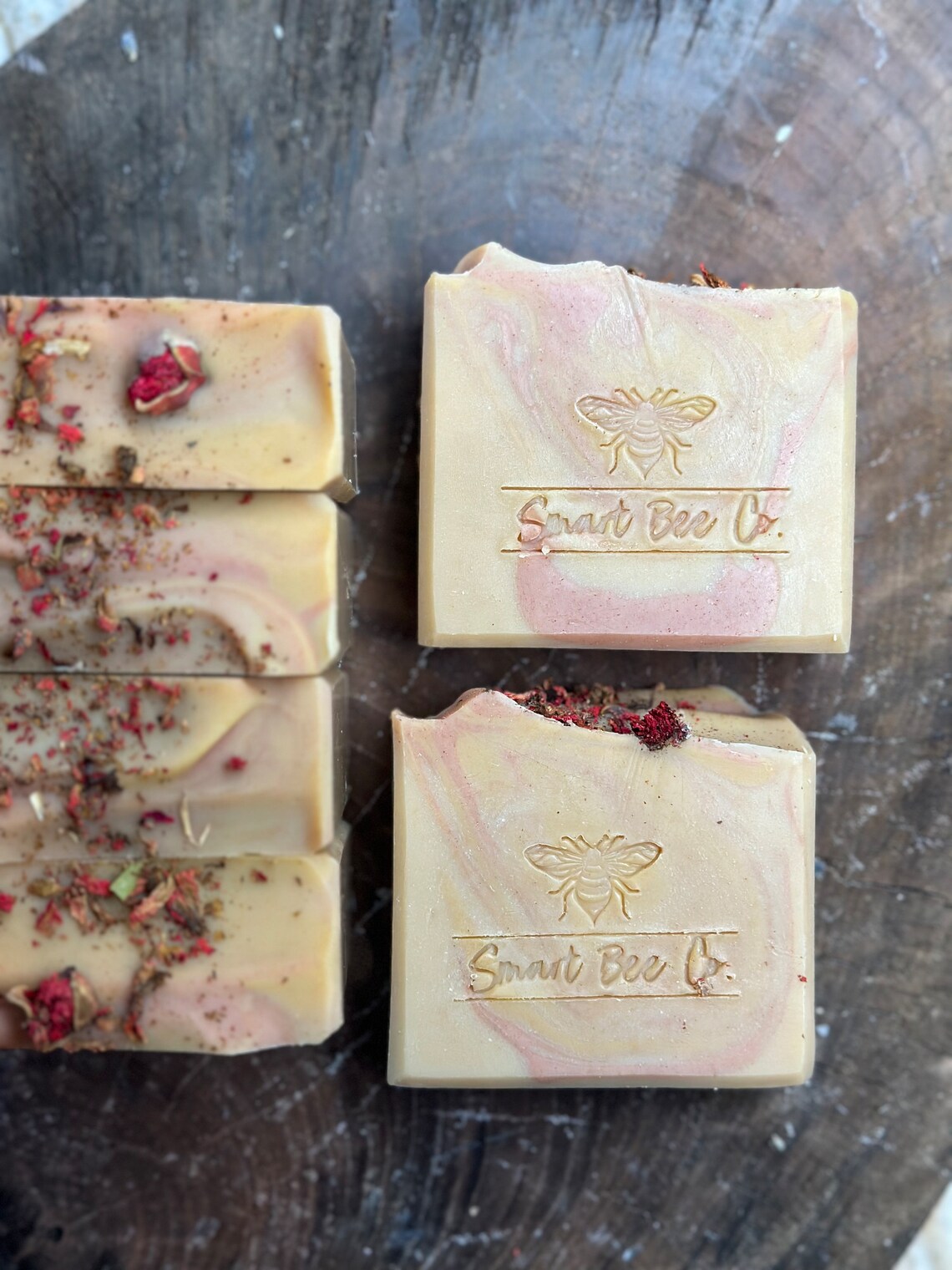 Pomegranate Mango Artisan Soap Bar, Handmade Cold Process Natural Soap yet Nourishing Soap ...