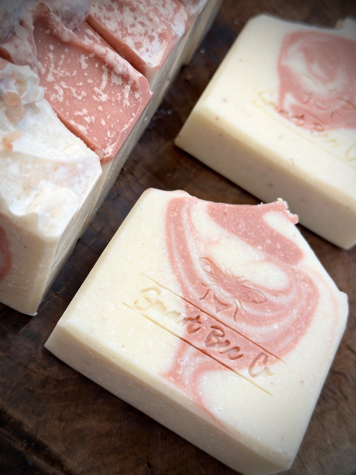 Himalayan Pink Salt Soap Bar Handmade Cold Process Rose Clay Buttermilk ...