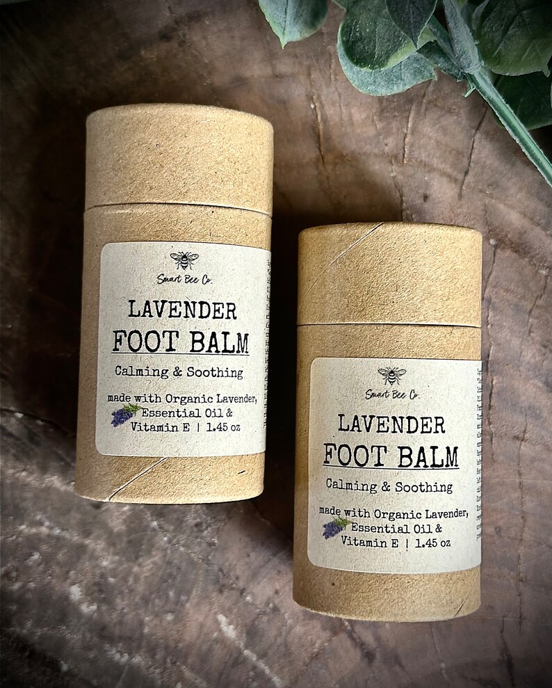 Calendula Mint Healing Foot Balm: All Natural Lavender - Etsy