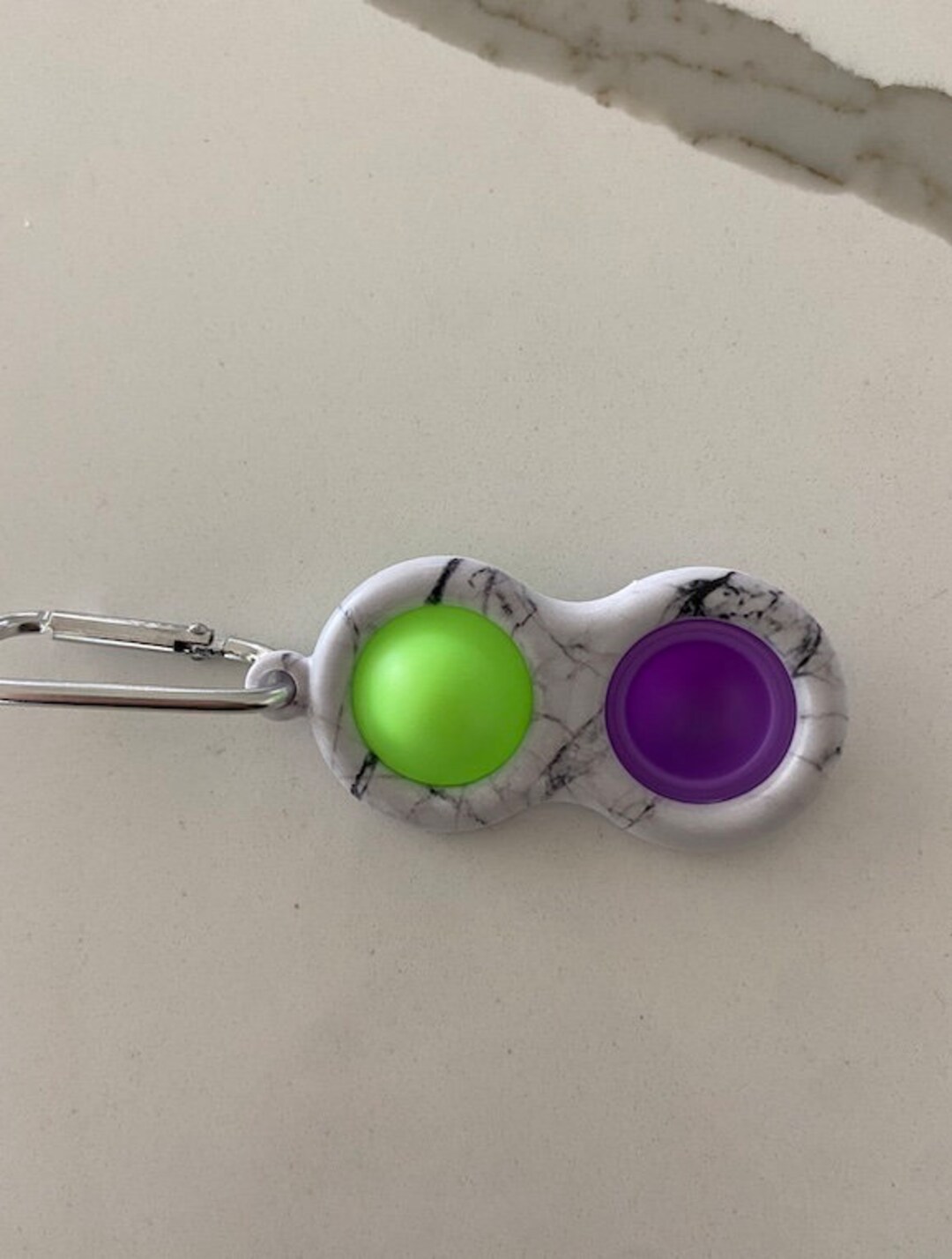 Marble Pop It Keychain - Etsy