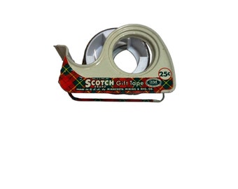 Vintage Scotch Tape Tin - Etsy