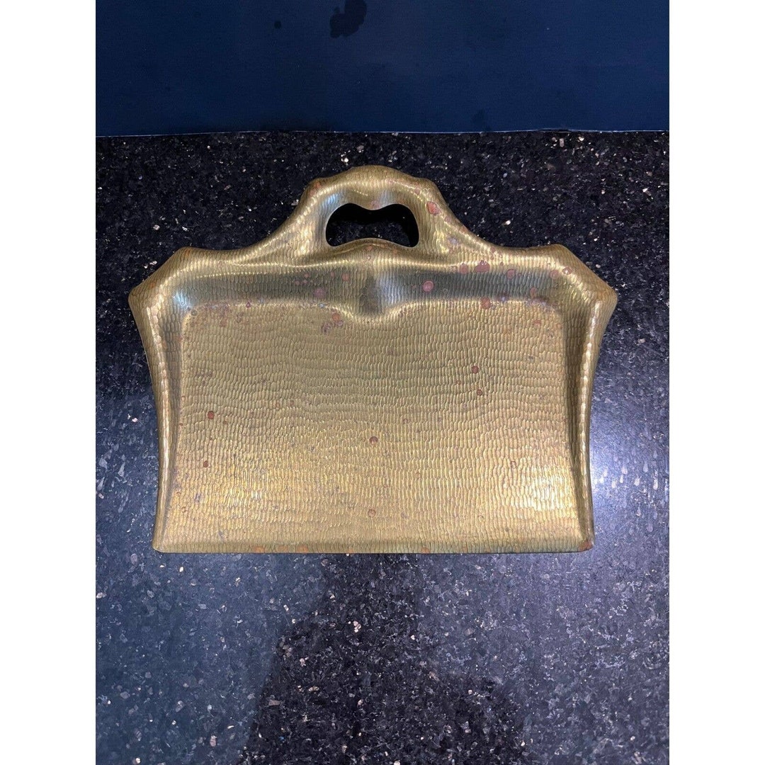 Vintage Brass Silent Butler Crumber Scraper Table Dust Pan - Etsy