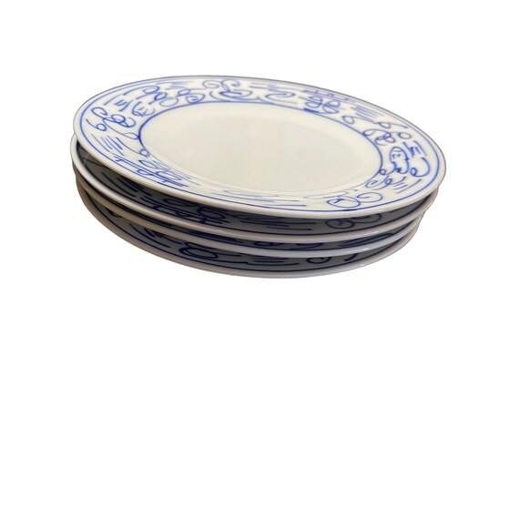 Antique Chinese Double Happiness Porcelain Plates Set of 4 - Etsy