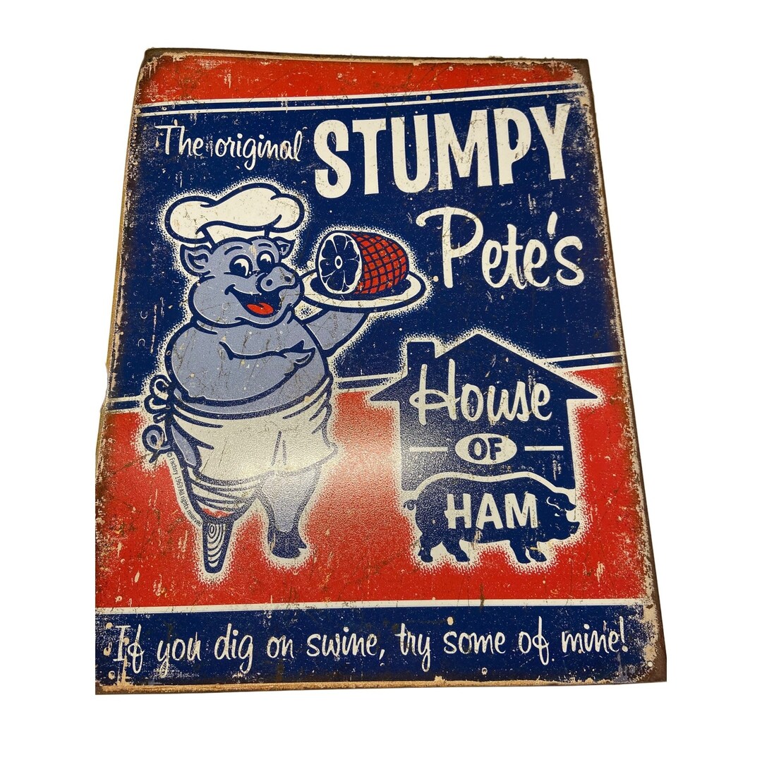 Stumpy Pete's House of Ham Classic Old Fashioned Vintage - Etsy