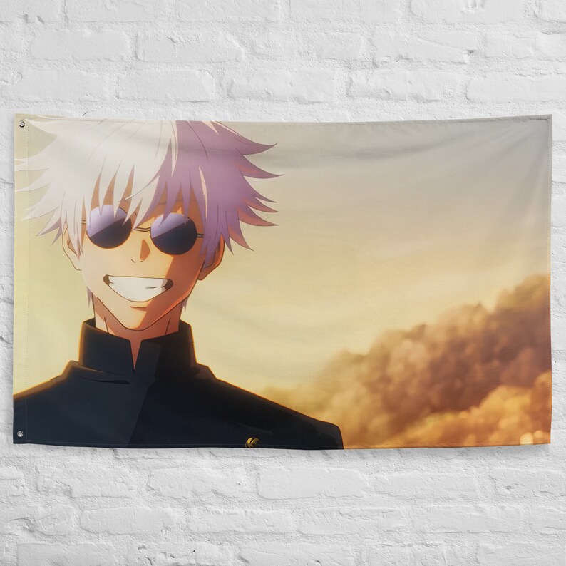 Bandera de Gojo Satoru Jujutsu Kaisen - Etsy México