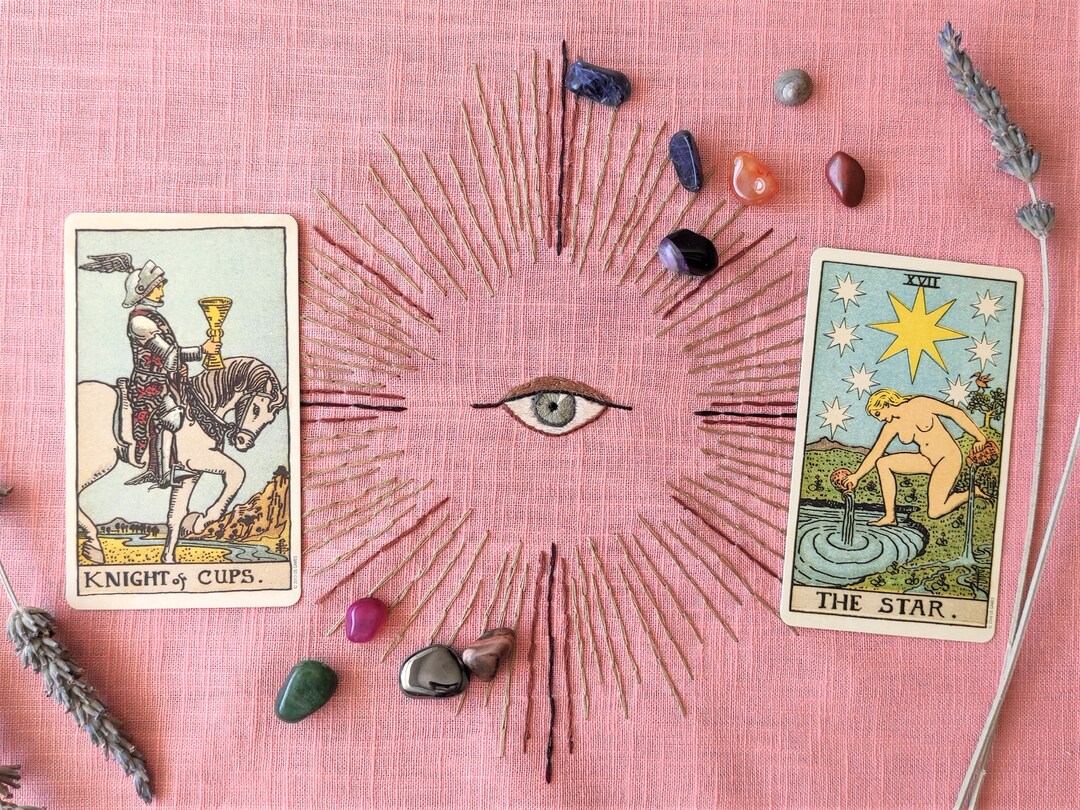 Pendulum Cloth. Embroidered Linen Pendulum Cloth. Pendulum Mat ...