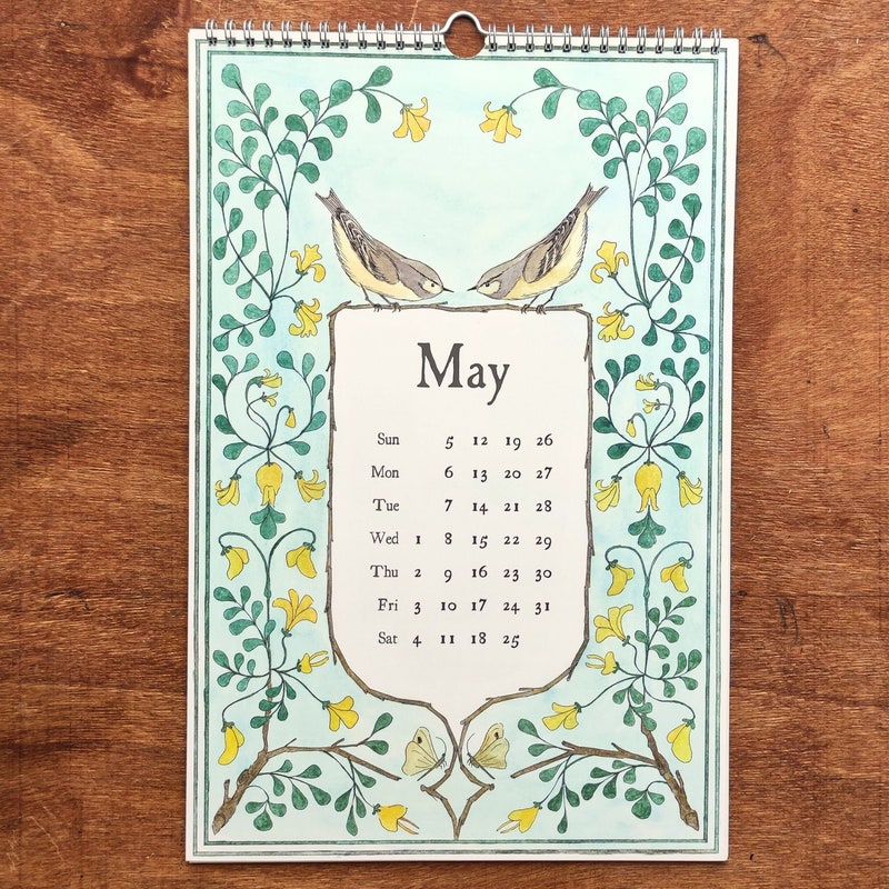 Calendar Art - Etsy