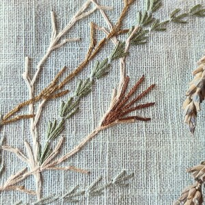 Hand-embroidered Ceremonial Cloth. Linen Tea Runner. Wiccan Altar Cloth ...