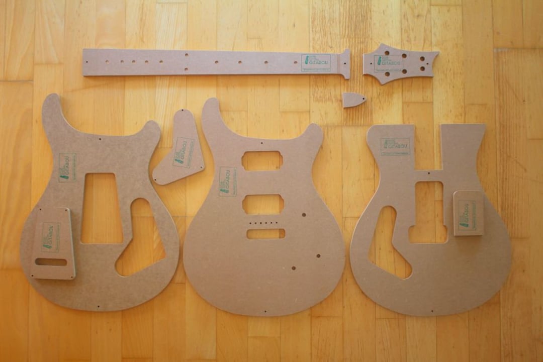 PRS Custom 24 Templates / Stencils for Guitar Building Templates for E ...