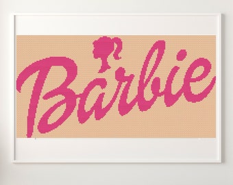 Barbie Cross Stitch Pattern - Etsy