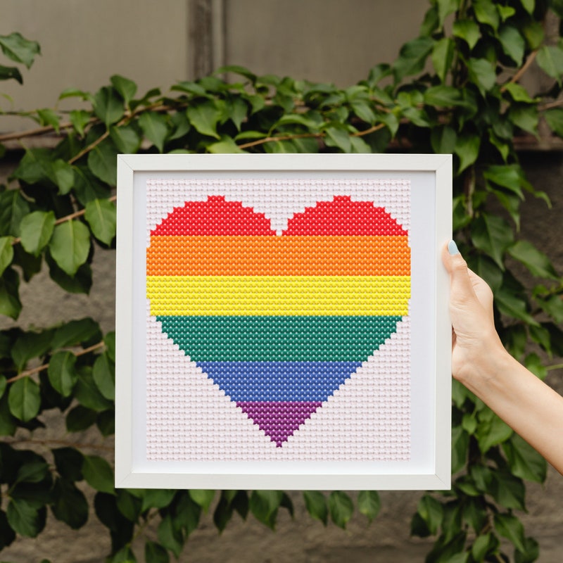 Pride Cross Stitch - Etsy