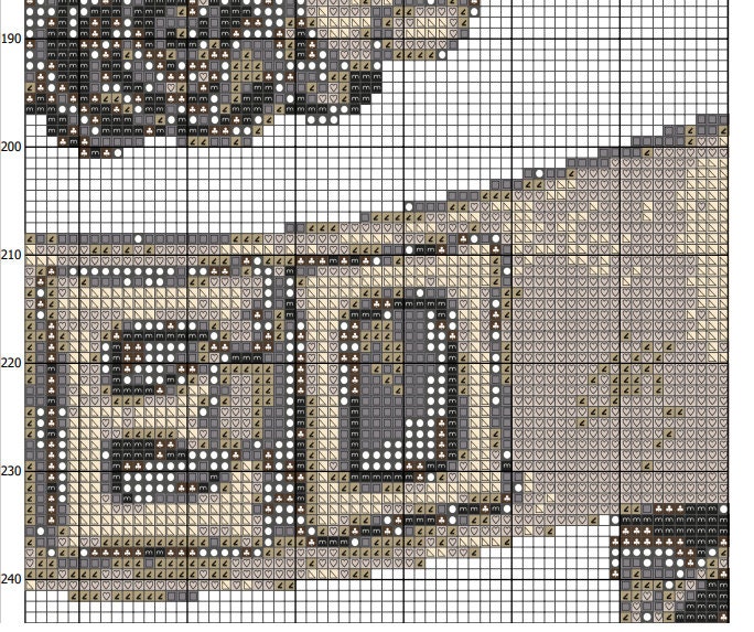 Scarry Skeleton Leo Zodiac Sign Cross Stitch Pattern Digital PDF - Etsy
