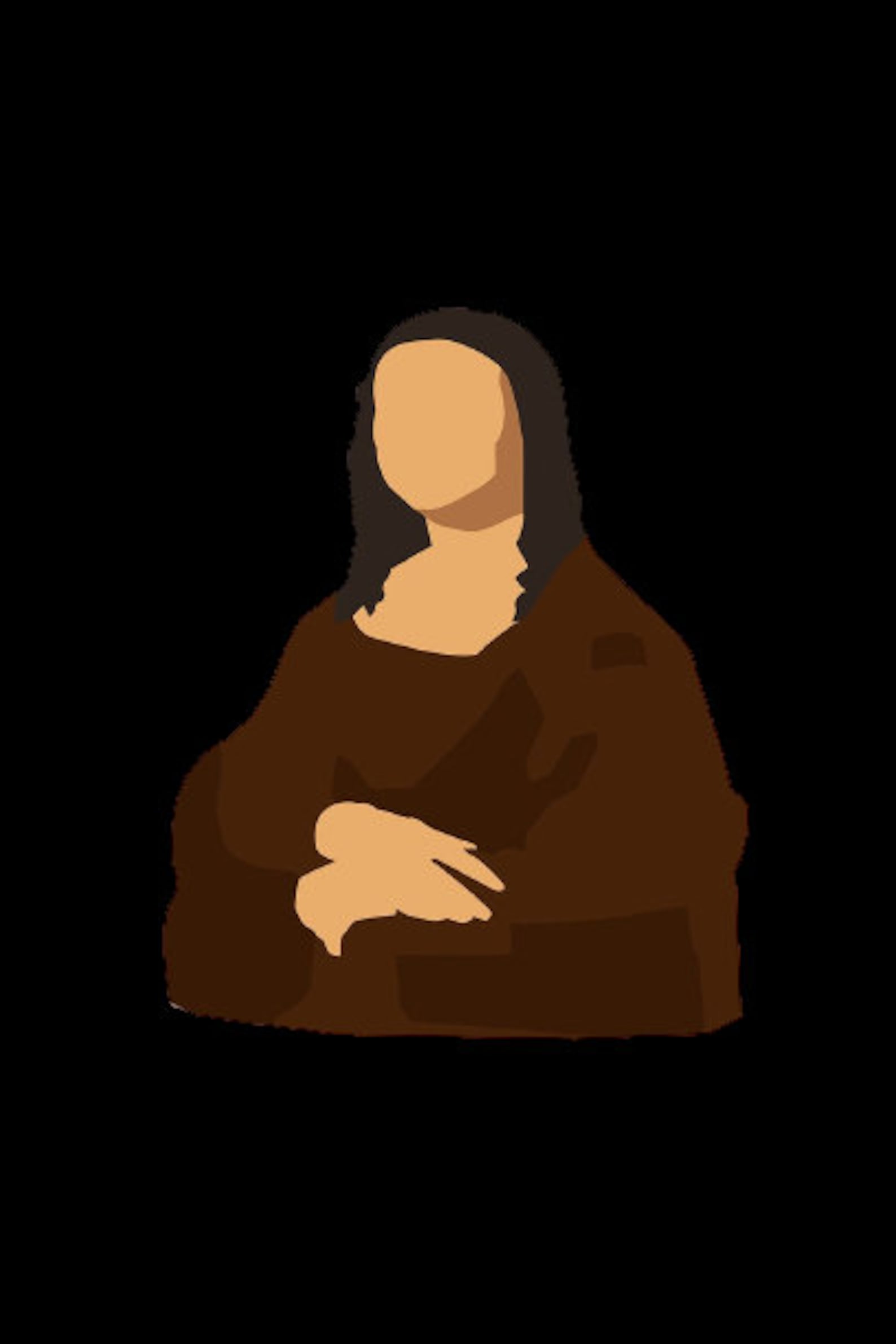 Minimal Mona Lisa Modern Art Cross Stitch Pattern Digital PDF - Etsy