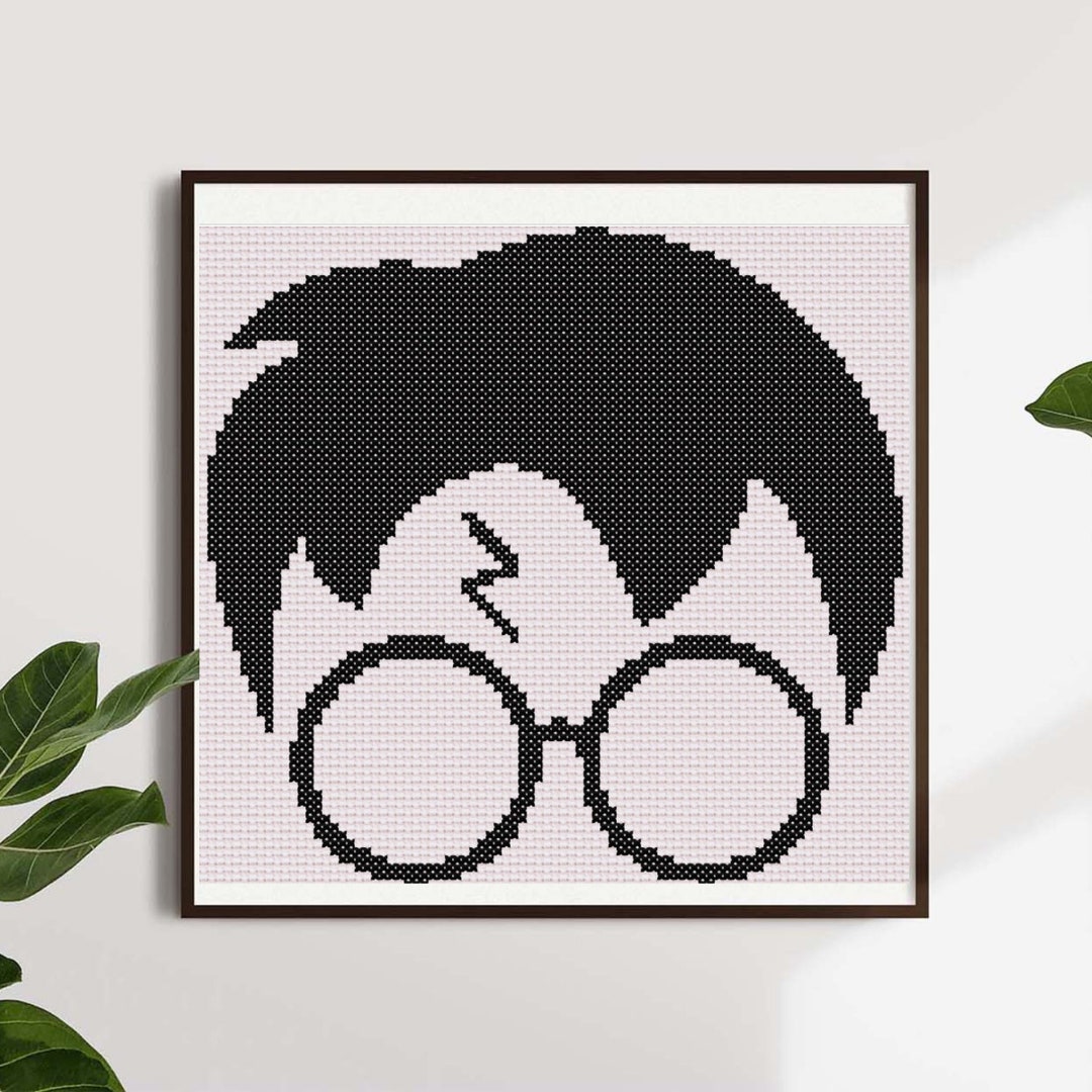 Wizard Head Cross Stitch Pattern Digital PDF - Etsy