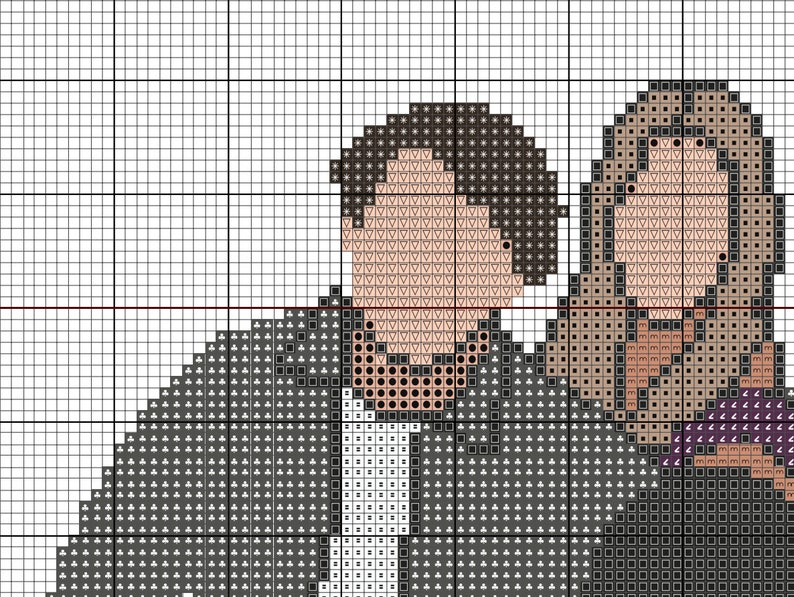 Friends Cross Stitch Pattern Digital PDF - Etsy