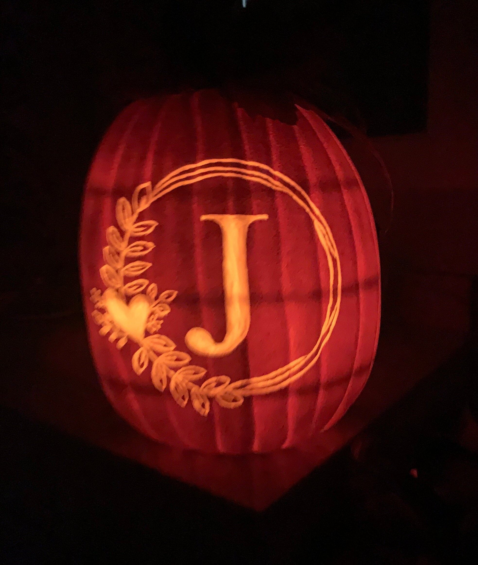 Personalized Faux Pumpkin W/ Monogram and or Name. Fall - Etsy