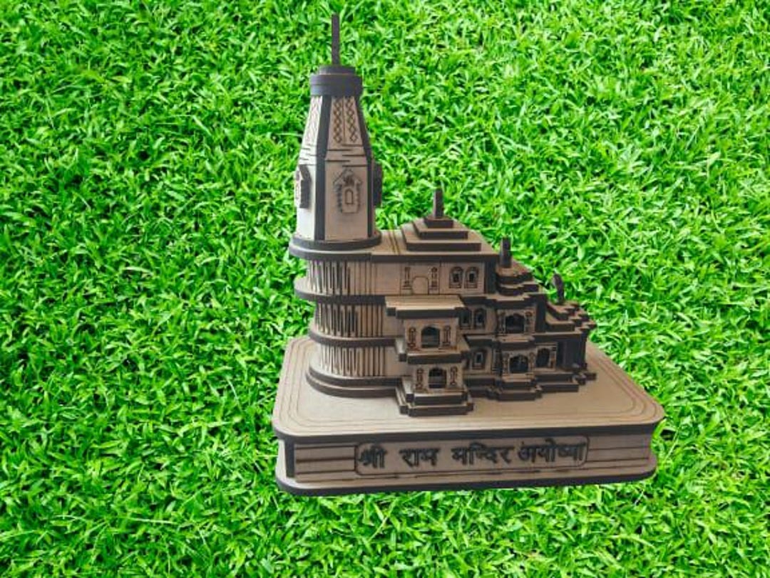 Shree Ram Mandir in Wooden Sriram | Sri Ram Janmabhoomi Wooden Temple ...
