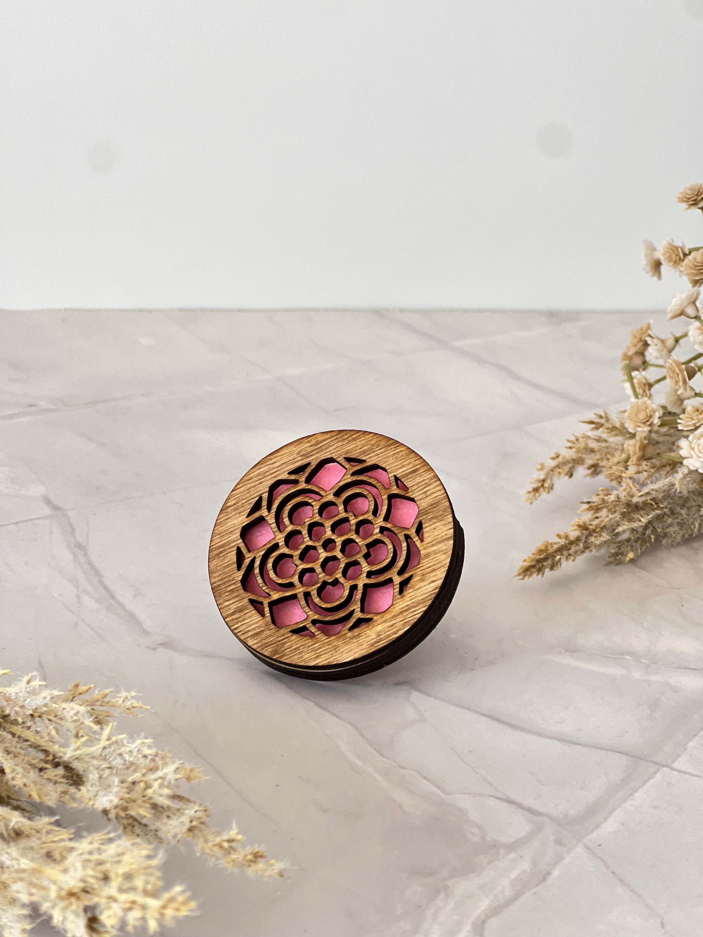 Wood Car Air Freshener, Cute Car Accessories, EO Freshener, Car ...