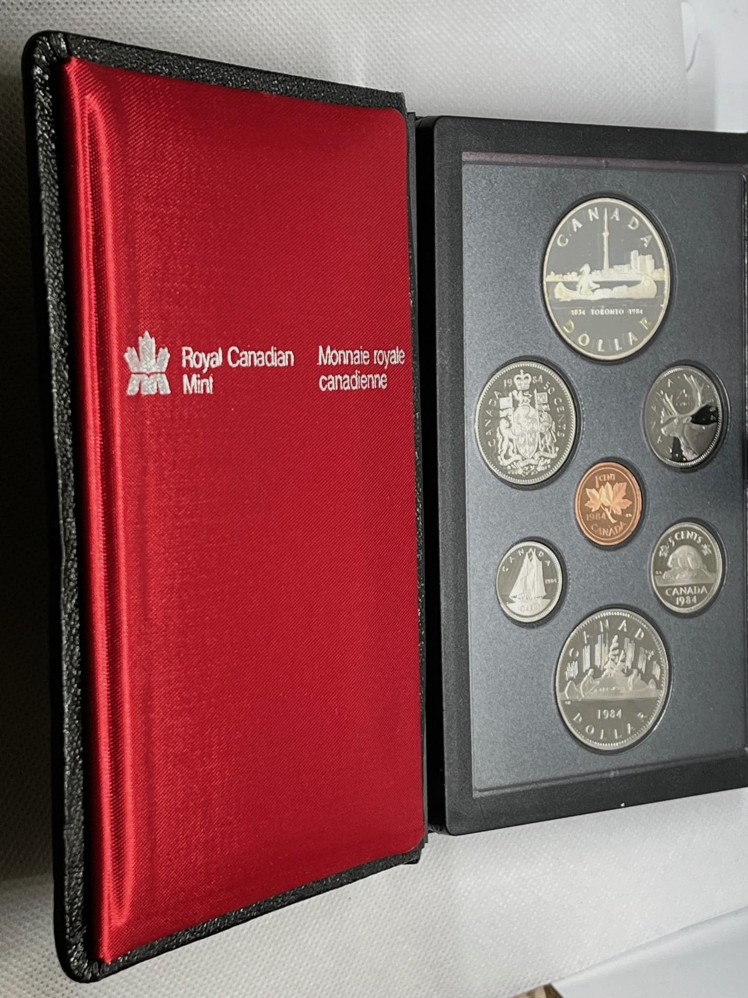 Canada 1984 Double Dollar Proof Like Seven Coin Set - Canadian Mint ...