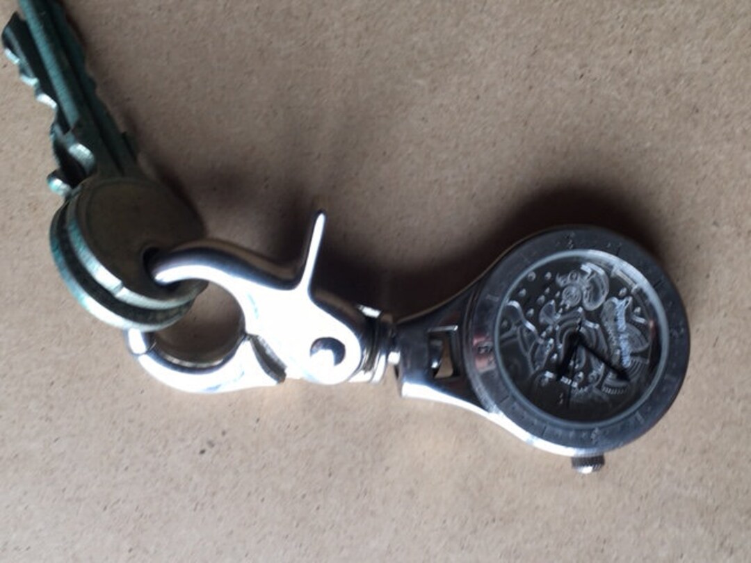 Rare RITMO LATINO Quartz Analog Watch & Latch KEYCHAIN - Etsy