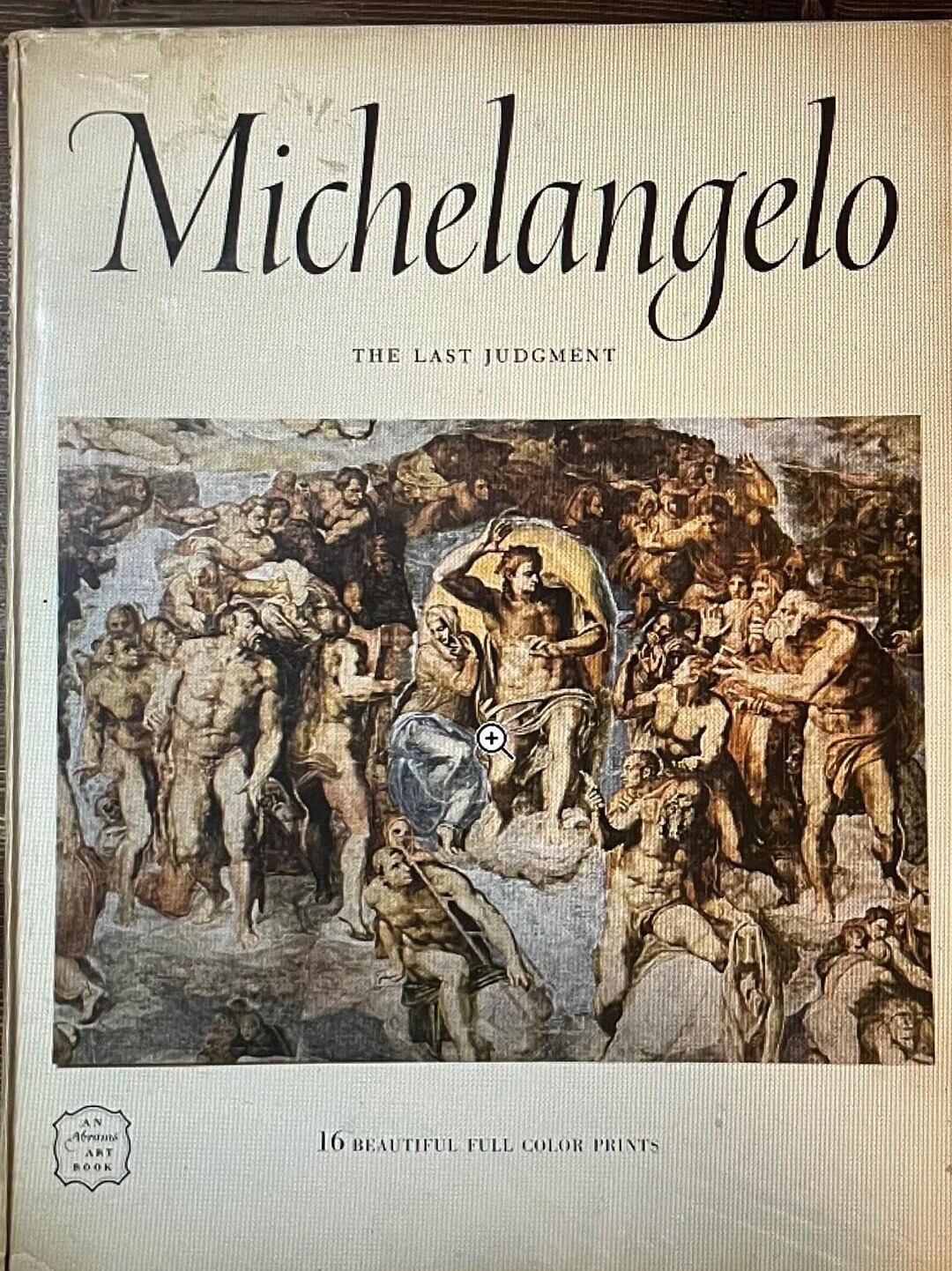 MICHELANGELO Abrams Art Treasures of the World Book 16 Full Color Art ...