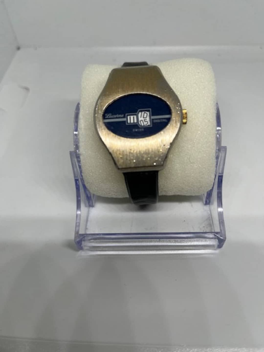 Lucerne Jump Hour Vintage Watch Swiss Made Manual and Digital - Etsy