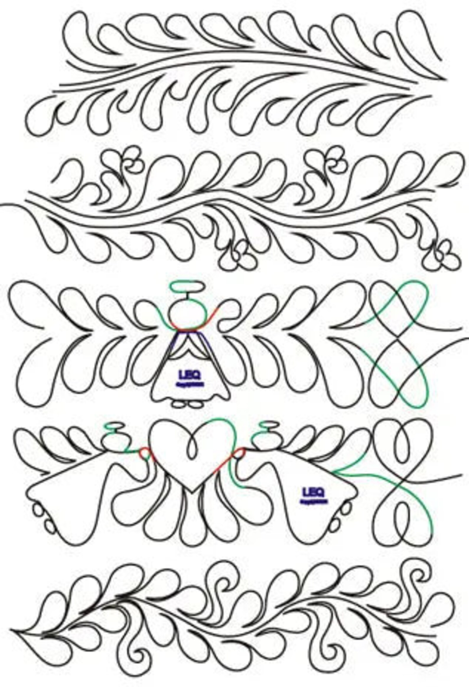 705 Roll 5 Pantograph by Linda V. Taylor - Etsy