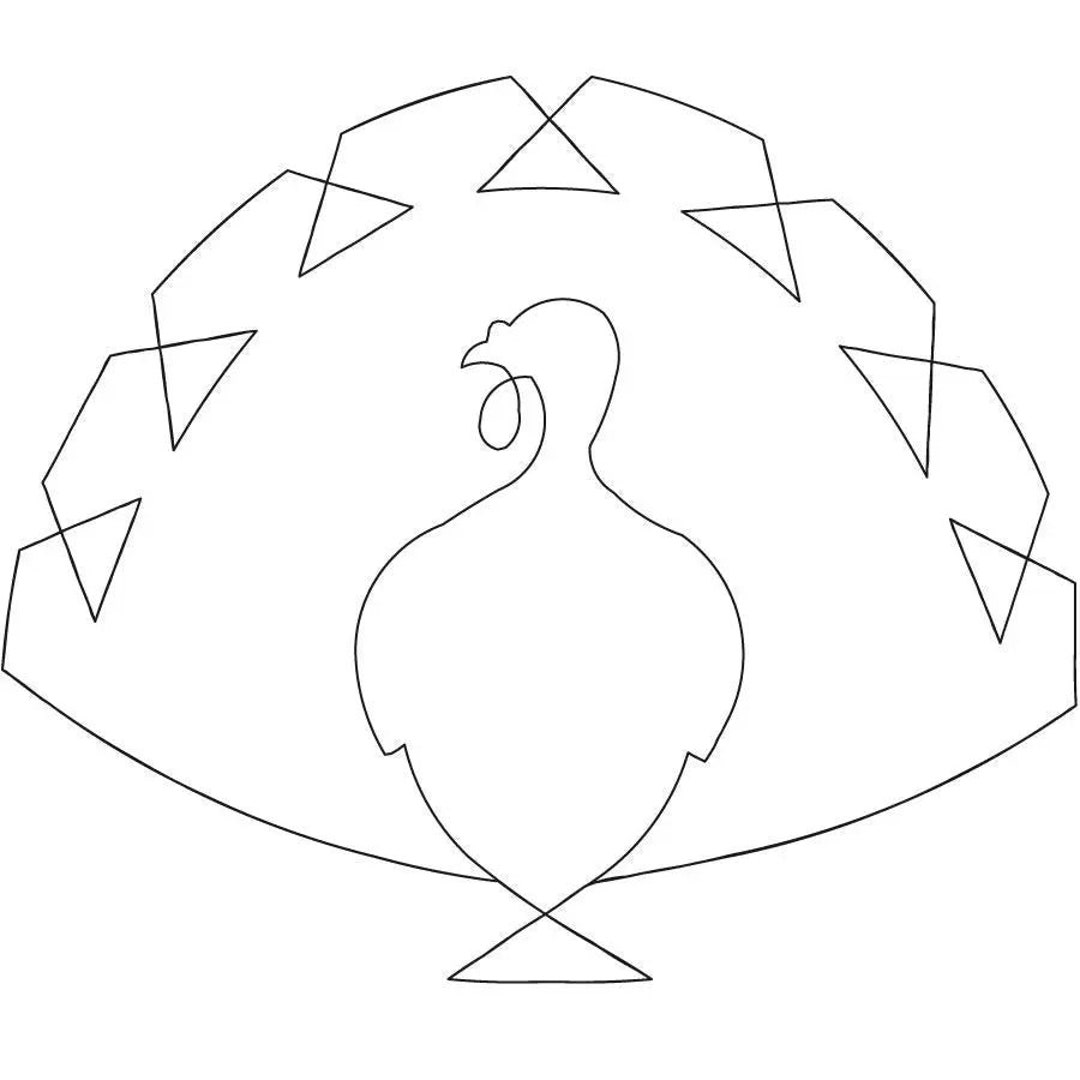 Terrific Turkey Digital Design Block - Etsy
