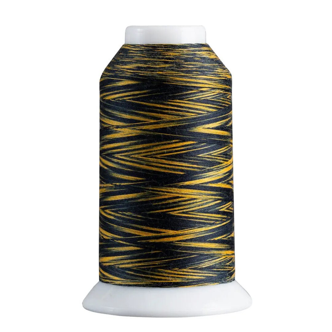 801 Navy/gold Superior Spirit Variegated Polyester Thread - Etsy
