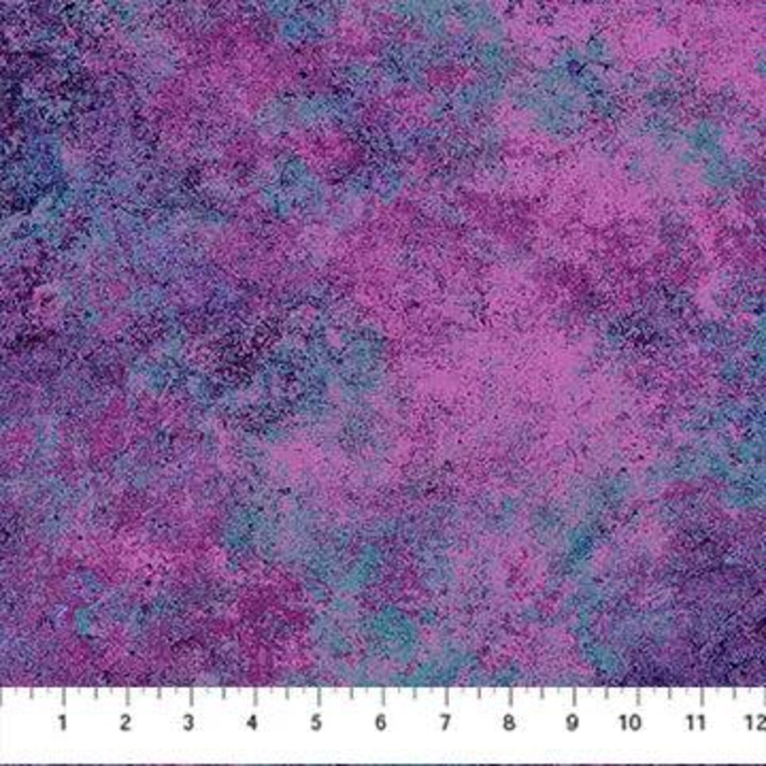 Purple Night Shade Stonehenge Multi Mixers Cotton Wideback Fabric per ...