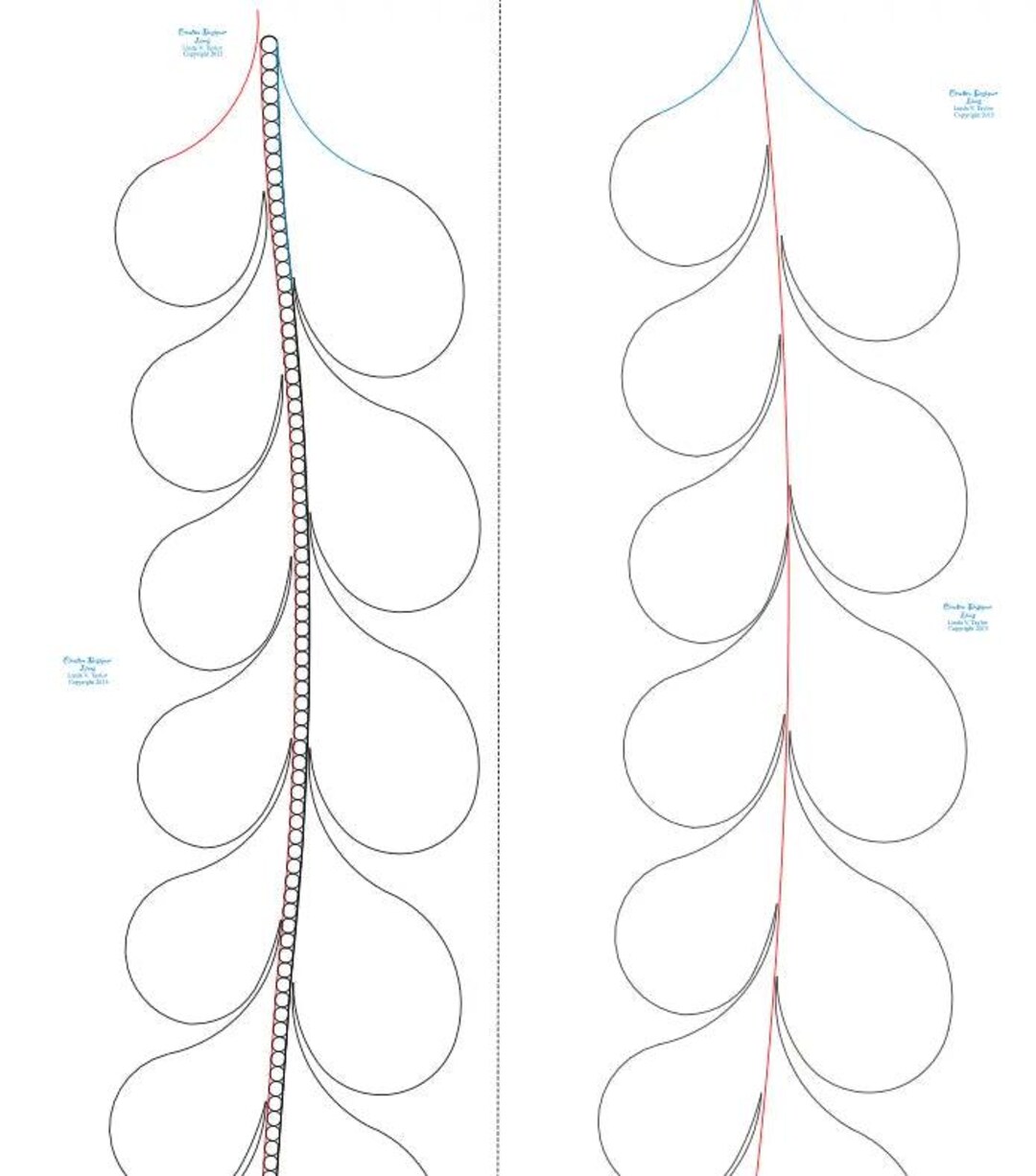 273 Border Base Pantograph by Linda V. Taylor - Etsy