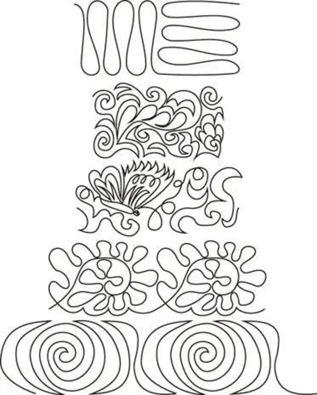 704 Roll 4 Pantograph by Linda V. Taylor - Etsy