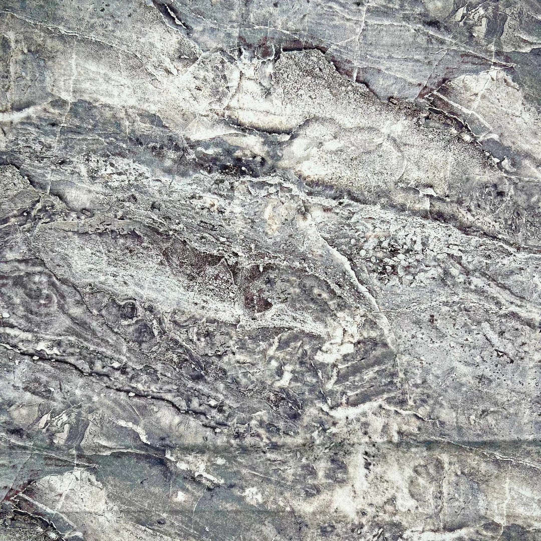 Cool Gray Stone Surfaces Cotton Wideback Fabric per Yard - Etsy