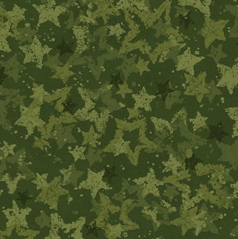 Green Star Light Holly Cotton Wideback Fabric per Yard - Etsy
